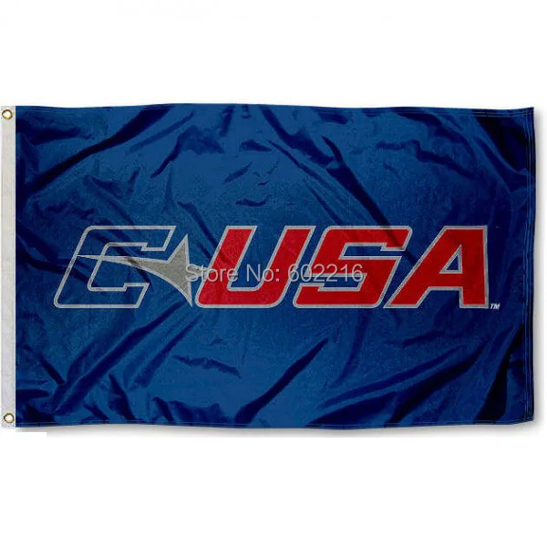 NCAA Conference USA Outdoor Large College Flag 3X5|us flag|flag usflag ...
