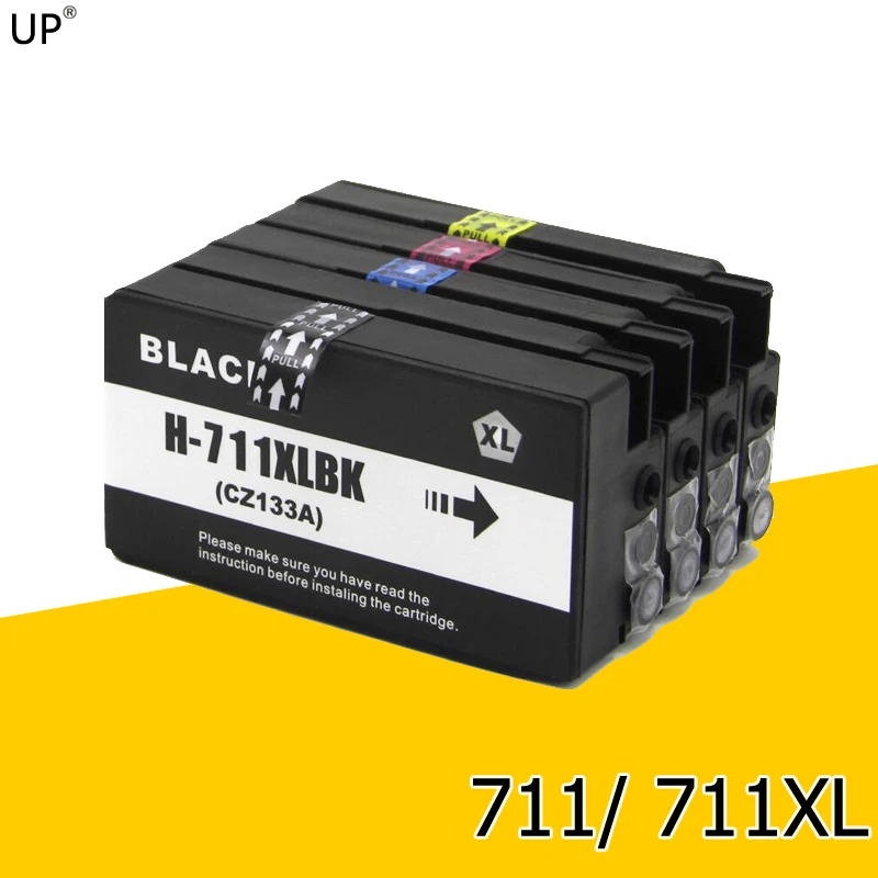 Up 711 Xl Compatible Ink Cartridges For Hp711 711xl For Hp Designjet ...