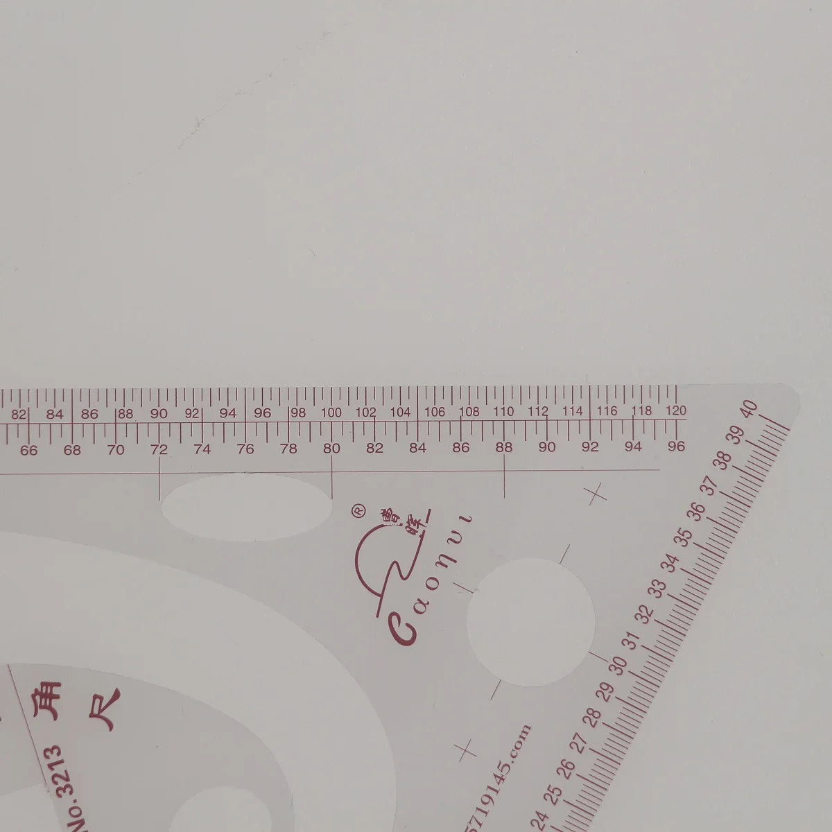 Regle - equerre,Règle triangulaire en Patchwork,échelle 1:3,règles de ...