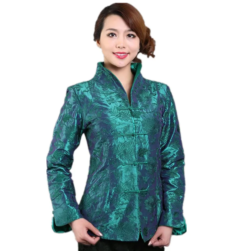 Hot Sale Blue Vintage Chinese Women s Silk Satin Jacket Embroidery Coat hot-sale-blue-vintage-chinese-women-s-silk-satin-jacket-embroidery-coat
