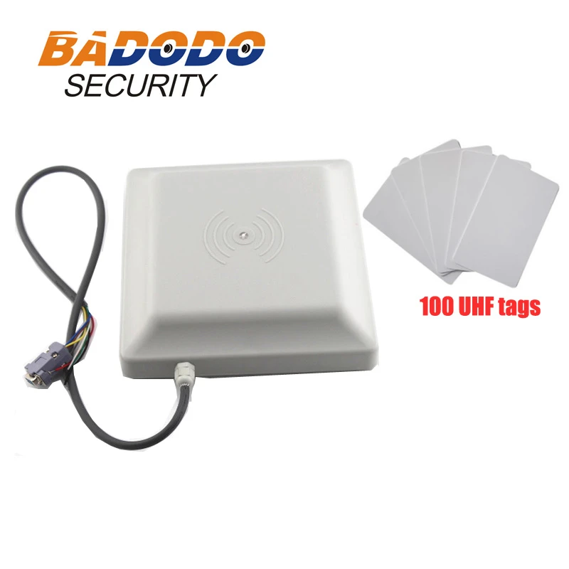 UHF RFID reader 6m long range reader RS232/485/ Wiegand26 Free SDK with ...