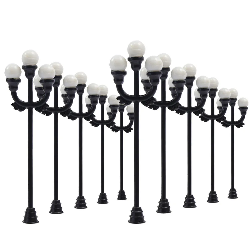 10pcs-1-75-1-100-scale-Light-Model-Miniature-City-Street-Lamppost-N ...