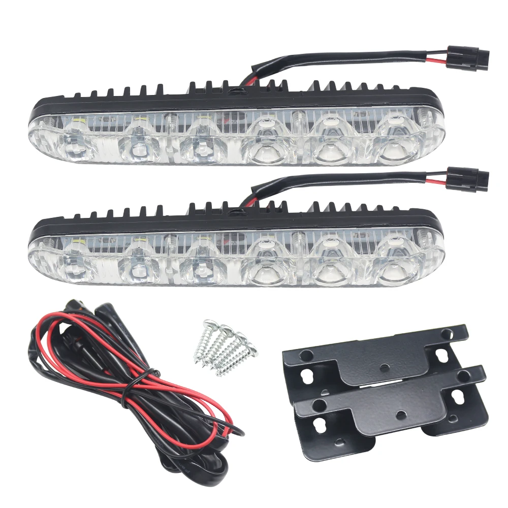 Imperme-vel-Car-Daytime-Running-Light-Kit-DRL-Externo-Low-e-High-Beam ...