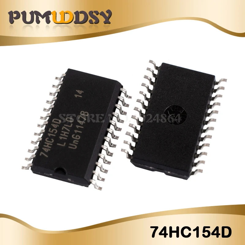 10 piezas 74HC154D SOP24 74HC154 SMD nuevo y original IC|Circuitos ...