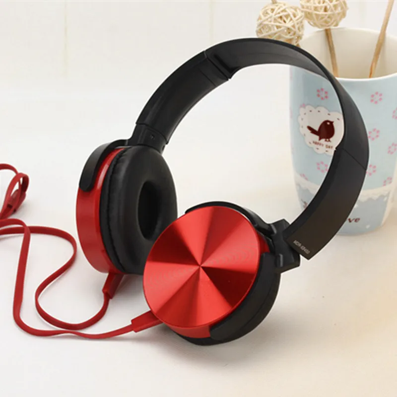 Luxury Beautiful Headband Stereo Headphones w/ Microphone Portable ...