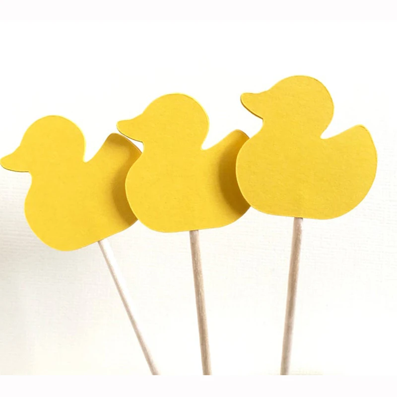 Rubber Duck Cupcake Toppers