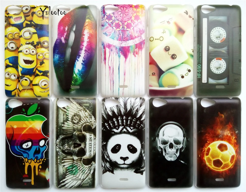 Yulootoo Protective Covers For Wiko Rainbow JAM 3G Case Plastic Hard ...