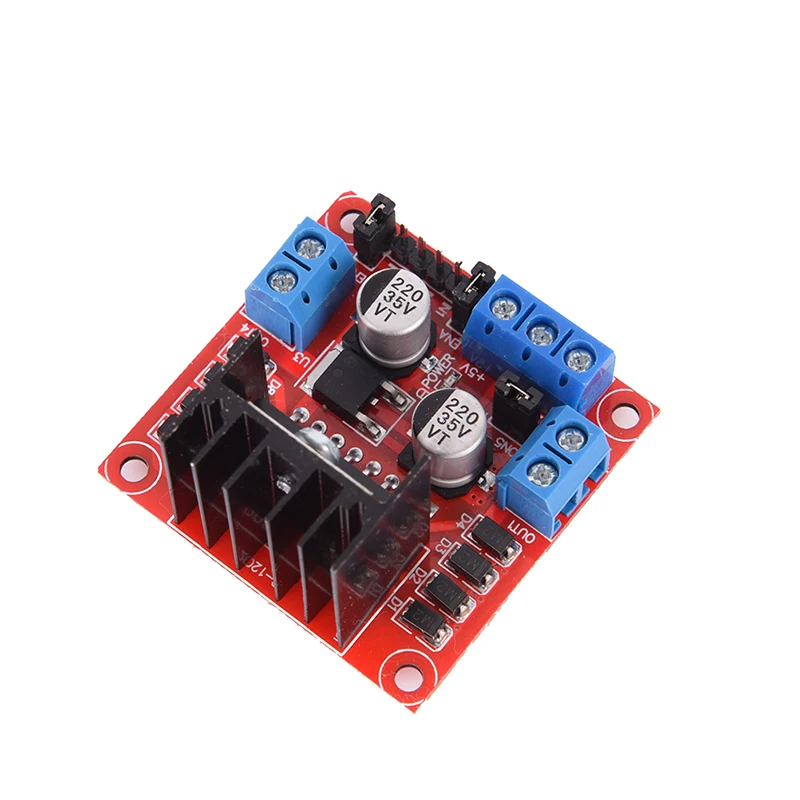 New Dual H Bridge DC Stepper Motor Drive Controller Board Module L298N ...