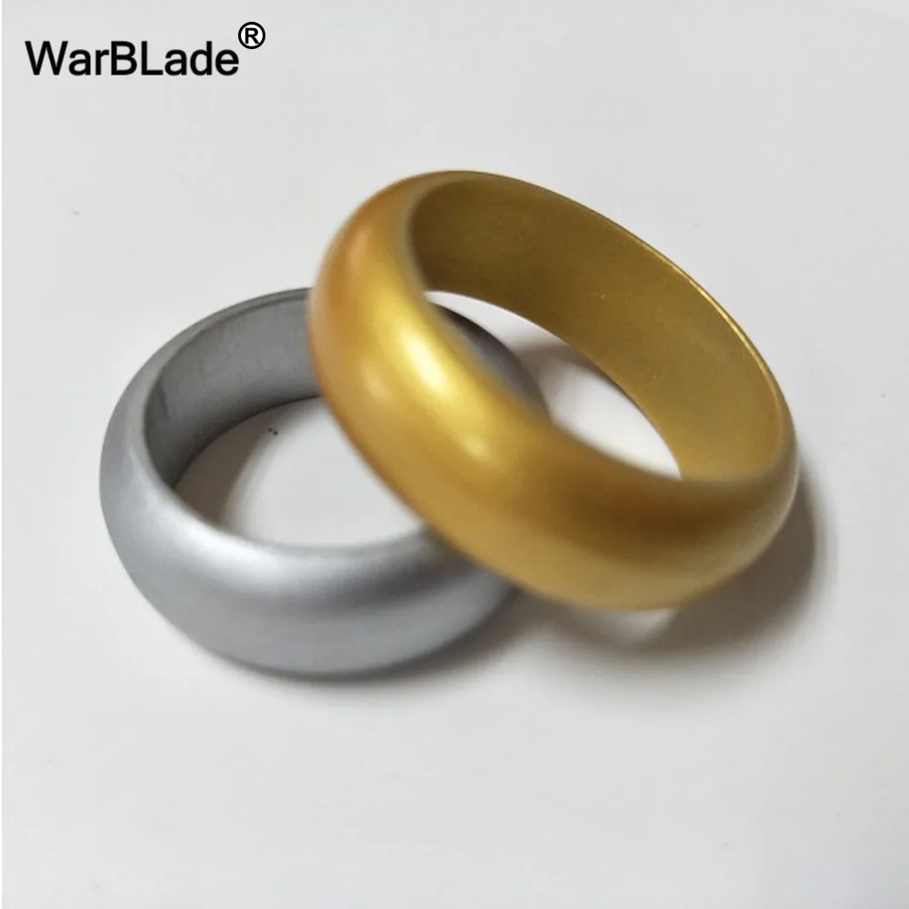 Silicone Finger Ring Gold | Silver Silicone Ring | Women Silicone Ring ...