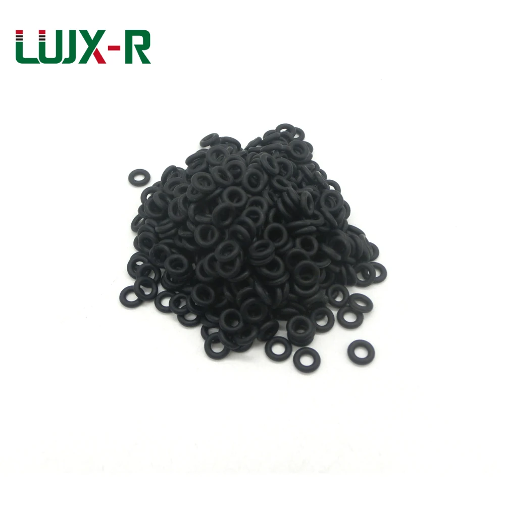 LUJX R 1mm O Ring Rubber Rings Gaskets OD 3.2/4/5/6/7/8/9/11/12/13/14 ...