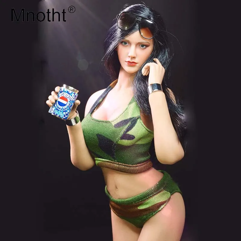 Mnotht 1 6 Scale Sexy Female Soldier Camouflage Underwear Model For