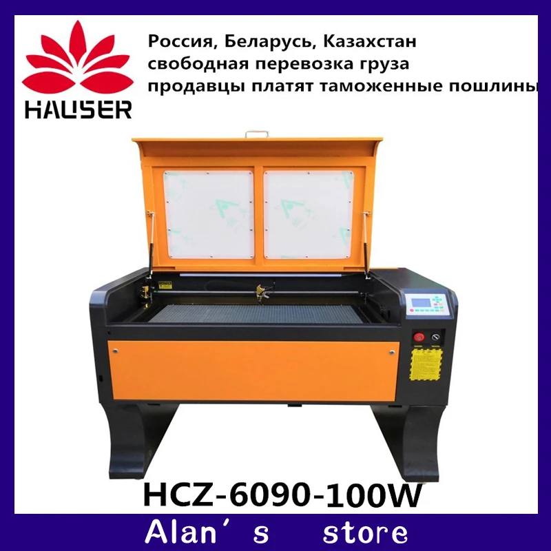 Hcz 9060 Co2 Laser Engraver Ruida 100w 6090 Engraving 220v /110v Cutter ...