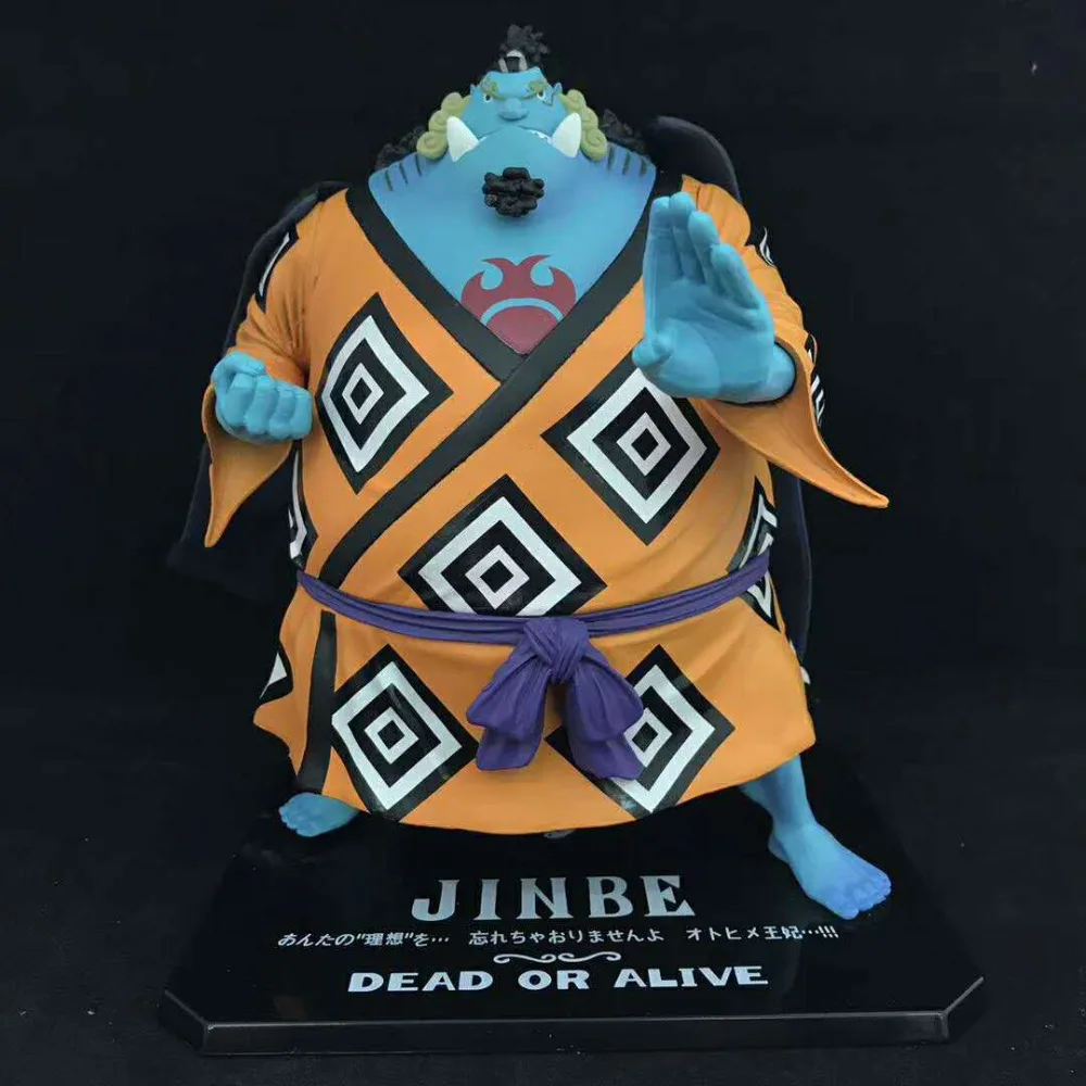 2 colors Anime One Piece Figure Jinbei Action Figure Figuarts Zero New ...