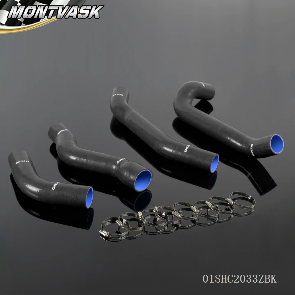 Silicone Radiator Hose Kit 4PCS FOR TOYOTA HIACE KDH200 KDH220 H200 ...