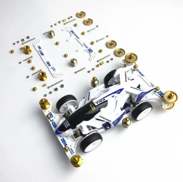 YIKA-YK1-Mini-4WD-Car-Model-MA-Chassis-with-Self-Made-Modify-Parts-Set ...