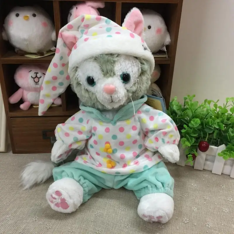 Cute Duffy Bear Friend Gelatoni Plush Toys Pajamas Cats Doll Soft ...