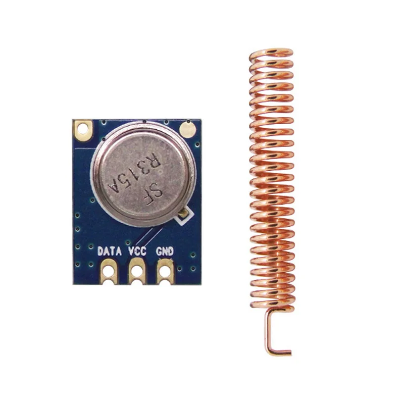 10 pcs Módulo TX RX Módulo ASK Módulo Transmissor Sem Fio RF de Longa ...