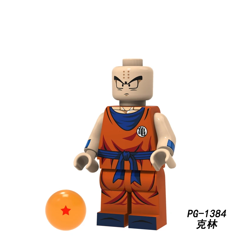 Dragon Ball Z Saiyan Son Goku Krillin Launch Piccolo Mr. Satan Anime ...