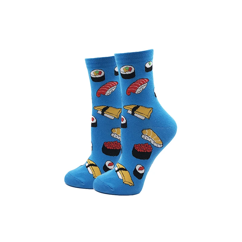 YEADU Women's Socks Japanese Cotton Colorful Cartoon Cute Funny Happy ...