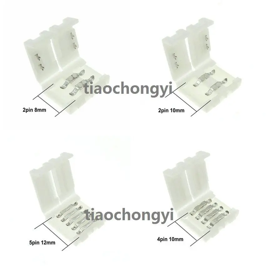 LED-Strip-Connectors-2pin-8mm-2pin-10mm-4pin-10mm-5pin-12mm-Free ...