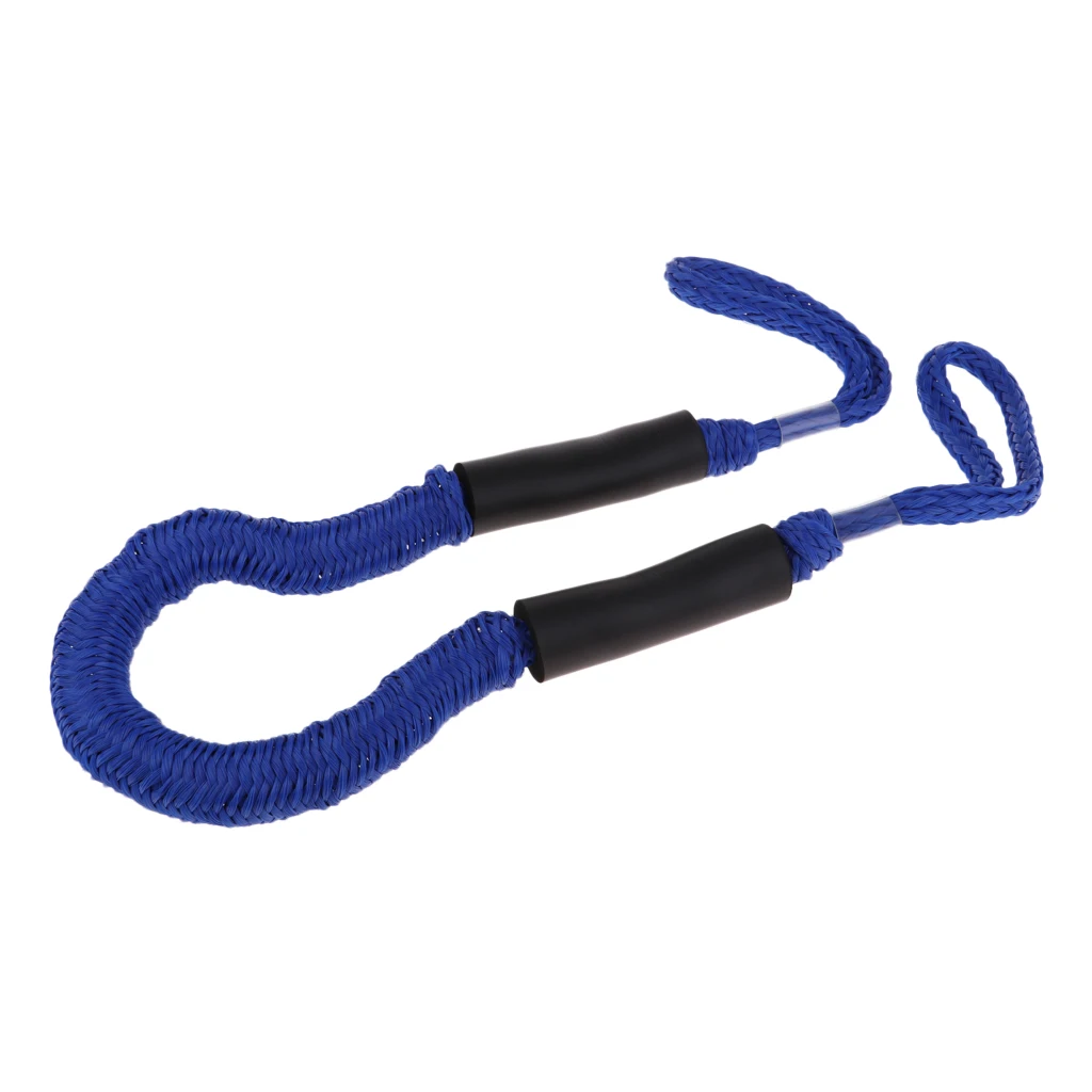 Lightweight 5ft Safety Stretch Marine Boat Bungee Dock Line Anchor Rope ...