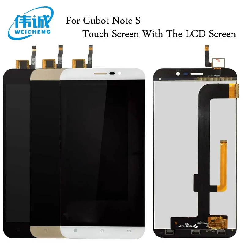 For Cubot Note S LCD Display+Touch Screen Digitizer Assembly ...