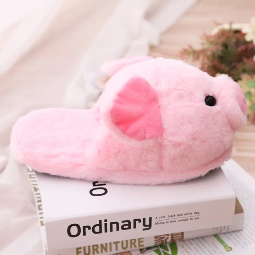 Flip Flop Pig Design Soft Slipper - KawaiiMerch.com