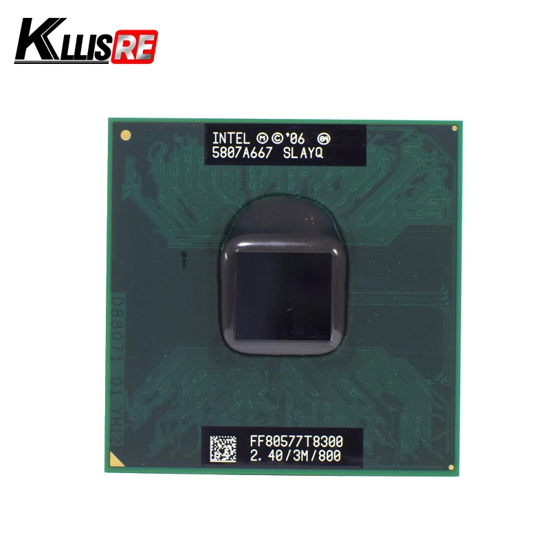Intel Core Duo T8300 CPU 3M Cache 2.4GHz 800MHz FSB Dual Core Laptop ...