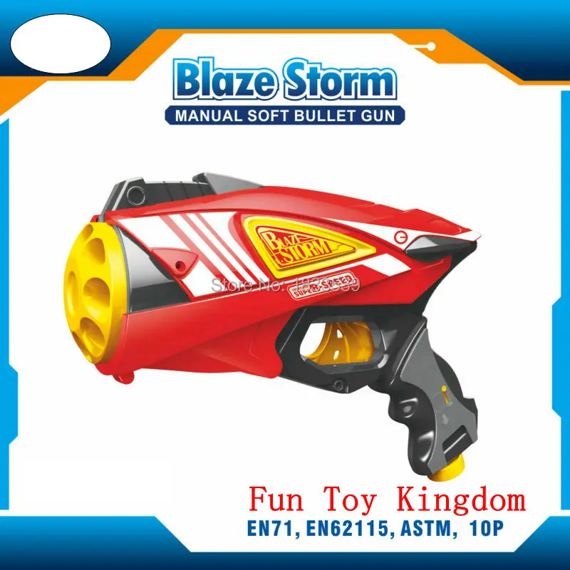 2016 Hot Fire Gun Toy Pistol Gun With Soft Foam Eva Bullet Shoot Range ...