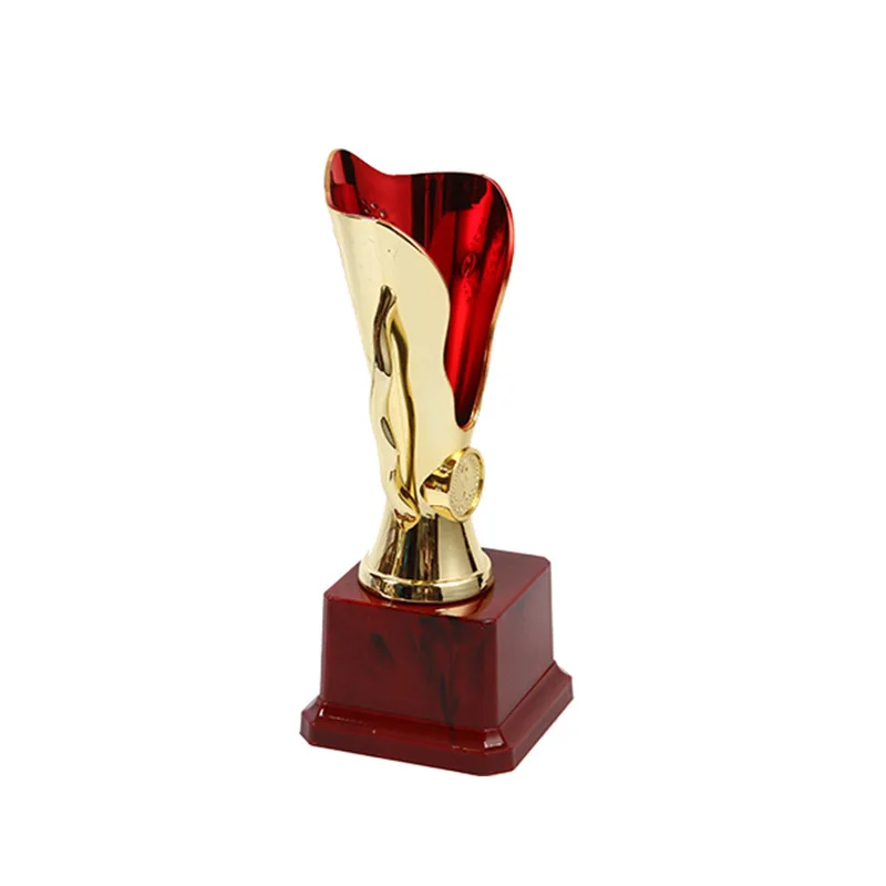New Fine Electroplating ABS Golden Trophy Trofeo Awards Honor Champion ...