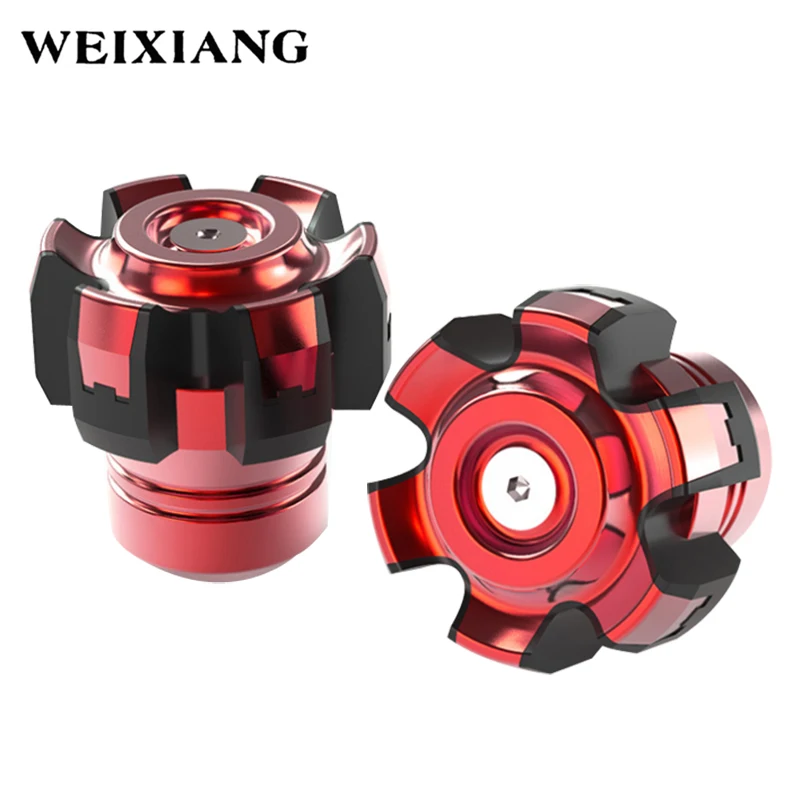 2x Universal Cnc Aluminum Alloy Motorcycle Drop Resistance Shock ...