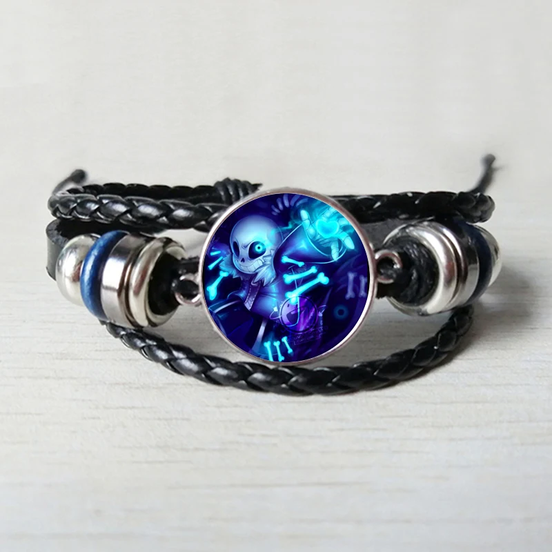 Undertale Game Gamer Gaming Leather bracelet | Undertale Merchandise