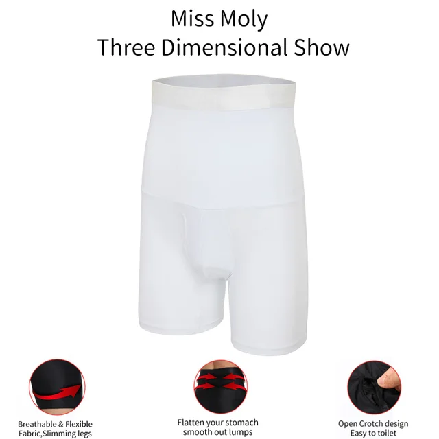 Men Body Shaper Waist Trainer Slimming Control Panties Male Modeling ...
