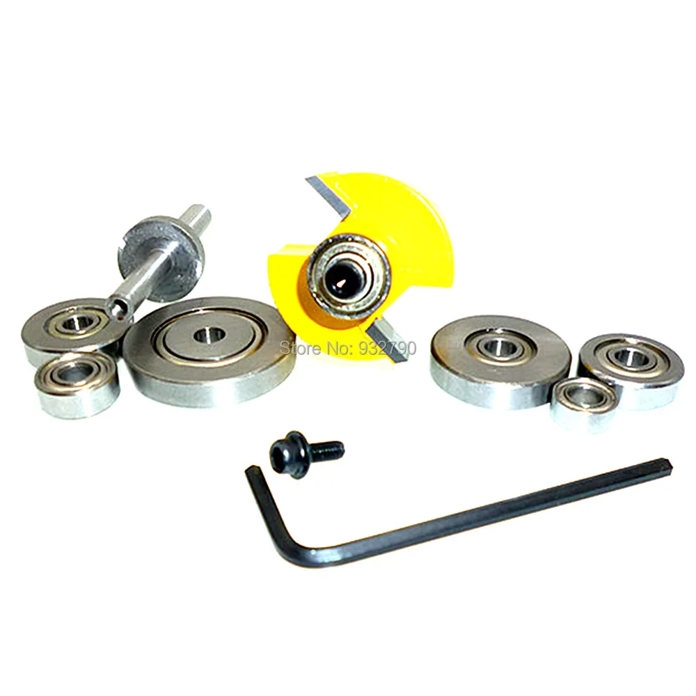 1/2" Cutting Width T slot Slot Slotting Rabbeting Router Bit 1/4" Shank ...