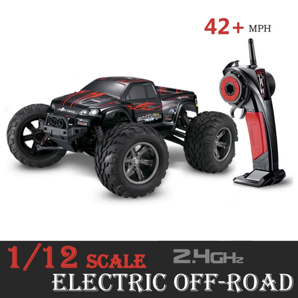 RC Car Buggy High Speed 2.4G 1/12 42KM/H RC RTR Car Monster Truck Off ...