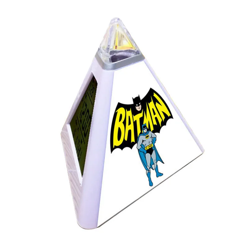 2019 Movie Batman Triangulo LED Alarm clock Christmas Toy for Kids ...