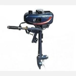 Free DHL shipping Hangkai 3.5HP boat outboard motor, 3.5HP Hangkai inflatable boat outboard ...