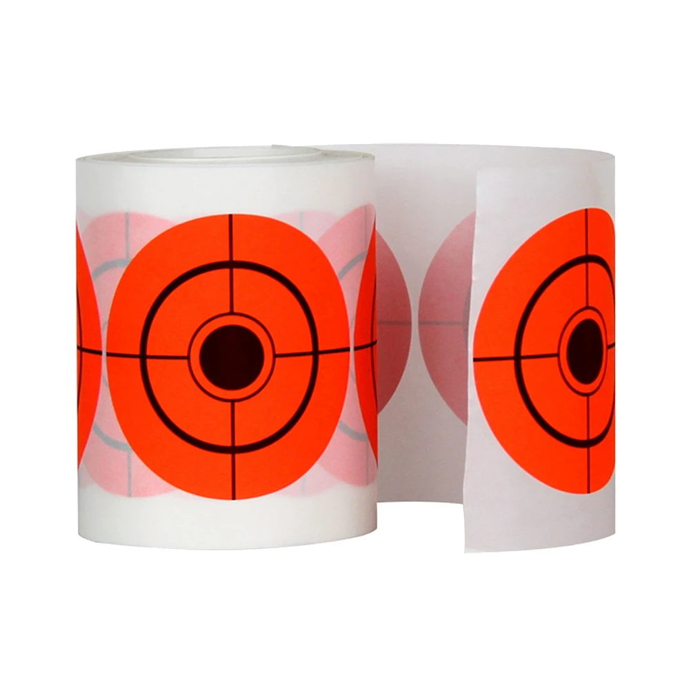 250Pcs 7.5 Diameter Adhesive Shooting Target Round Splatter Sticker ...