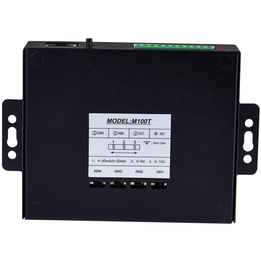 M100T Modbus TCP Ethernet Remote IO Module Precision Data Acquisition ...