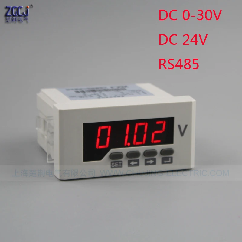 Dc 24v Dc 0-30v Digital Dc Voltage Panel Meter 30v Dc Voltmeter With ...
