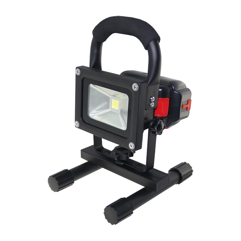 Portable 10W Rechargeable LED Flood Light Waterproof Hand Carry Outdoor ...