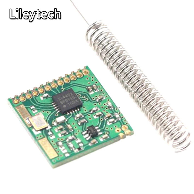 2Sets SI4432 wireless module 1000meters Frequency Range 433.92Mhz ...