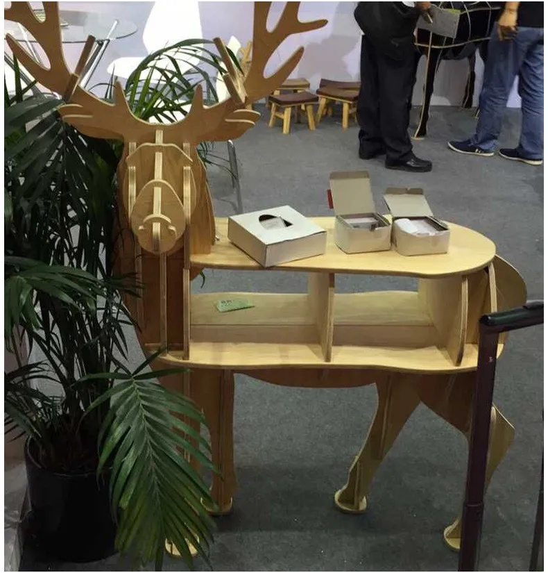 Купить webetop творческий олень стол деревянный журнальный столик ...