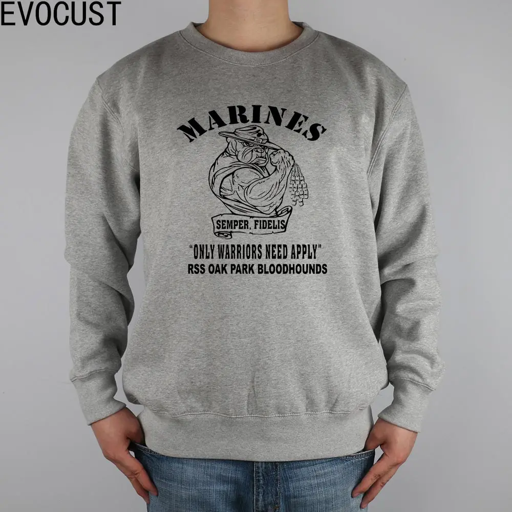 USMC MARINE CORPS men Sweatshirts Thick Combed Cotton-in Hoodies ...