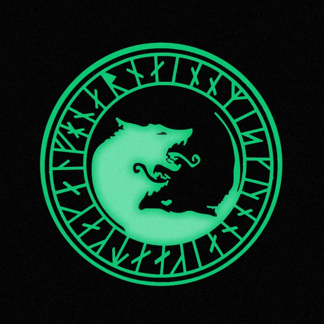 Fenrir Norse Symbol