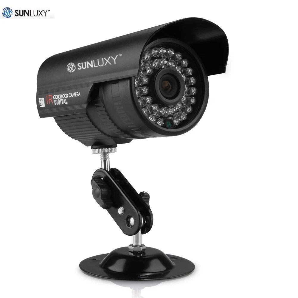 SUNLUXY-CCTV-Camera-IR-Night-Vision-Outdoor-700TVL-CMOS-Surveillance ...