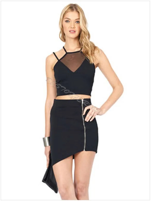 Women Tight Crop Top Slim Fitting Sexy Casual Strap Tops Woman's ...