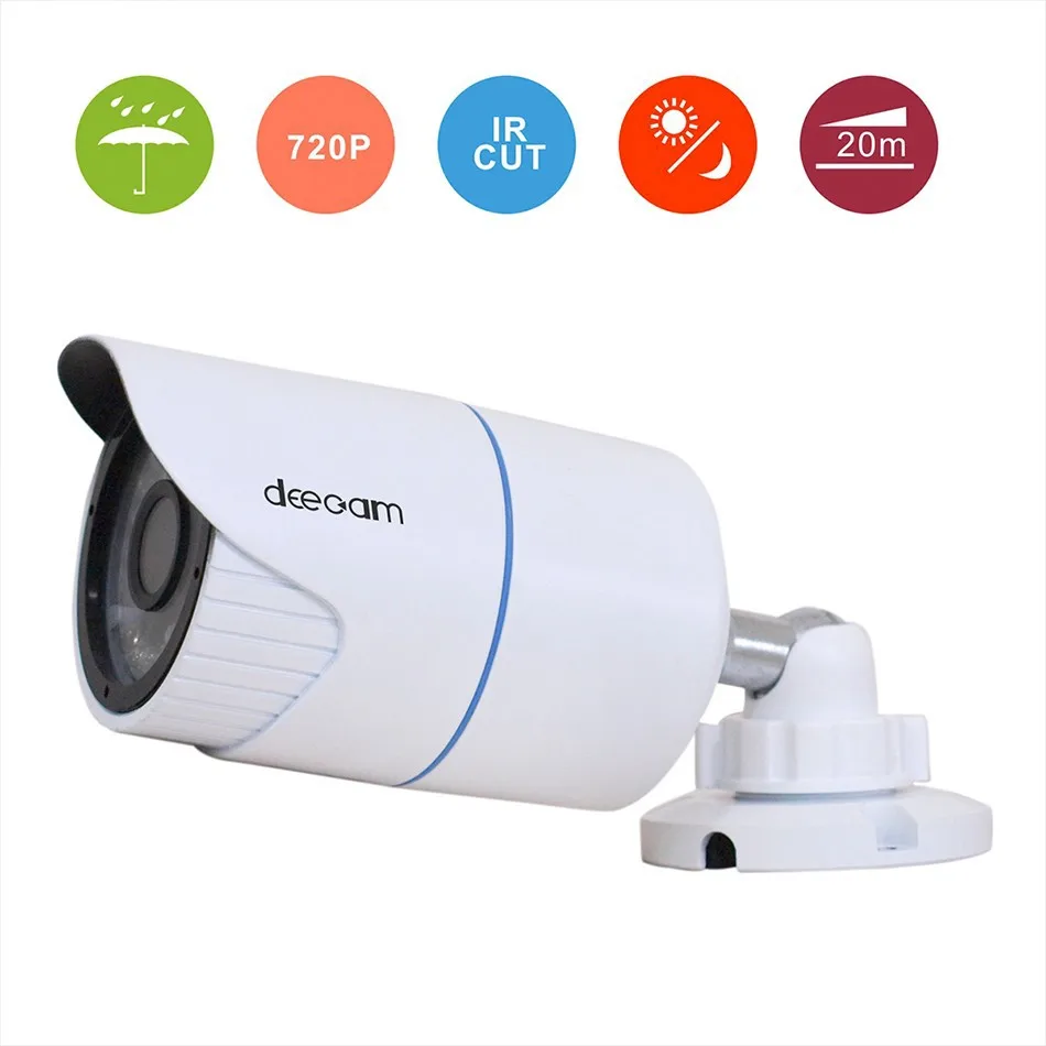Free Shipping Deecam 720P 1.0MP IR Cut 3.6MM Lens Wide Angle Security ...