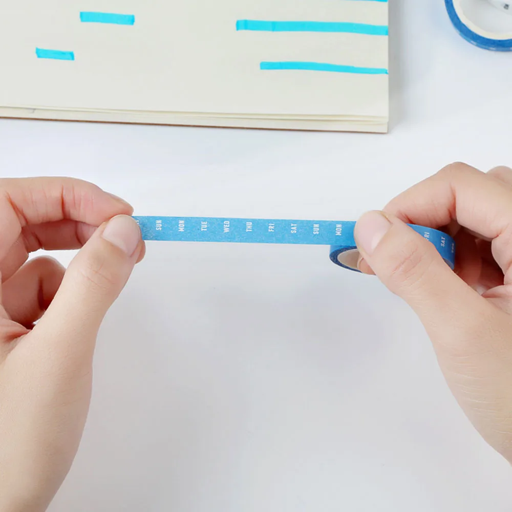 4pcs-set-Practical-Efficiency-Timeline-Management-Masking-Tape-Daily ...