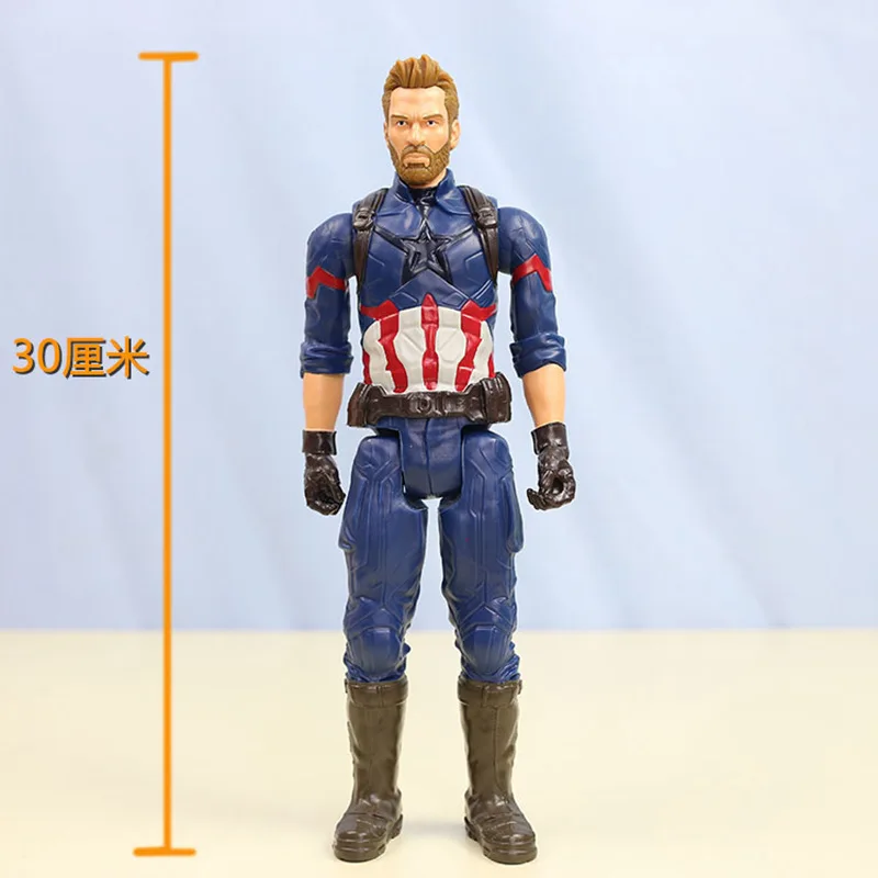 30cm Marvel Toys INFINITY WAR Thanos Iron Man Spider man Black Panther ...